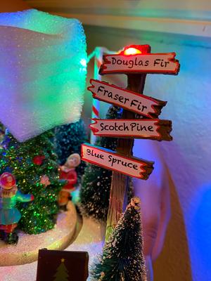 Carole Towne Cobble Hill Holiday Village Lighted Musical Village scene ...