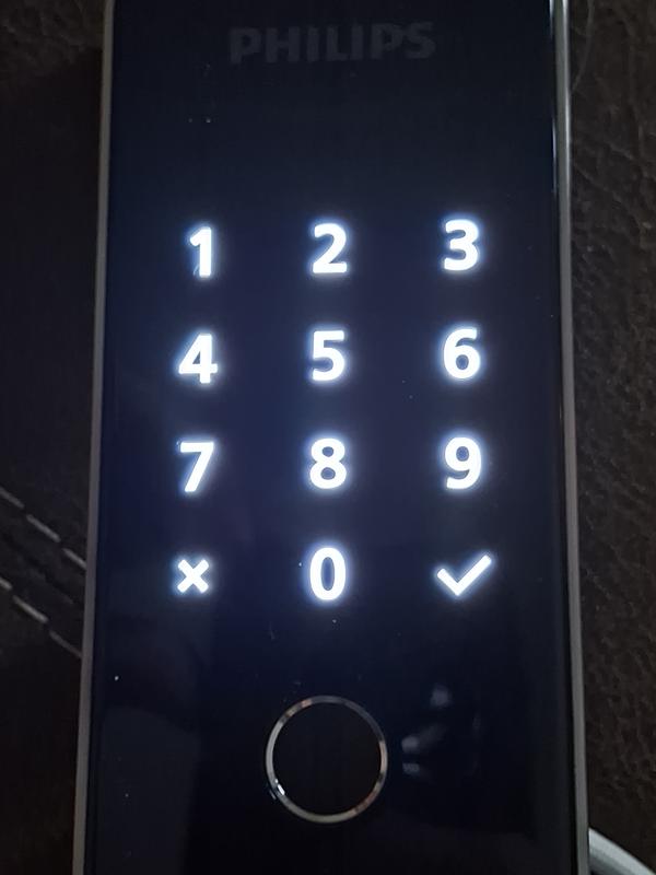 Philips Home Access 1000 Series Matte Black Electronic Deadbolt ...