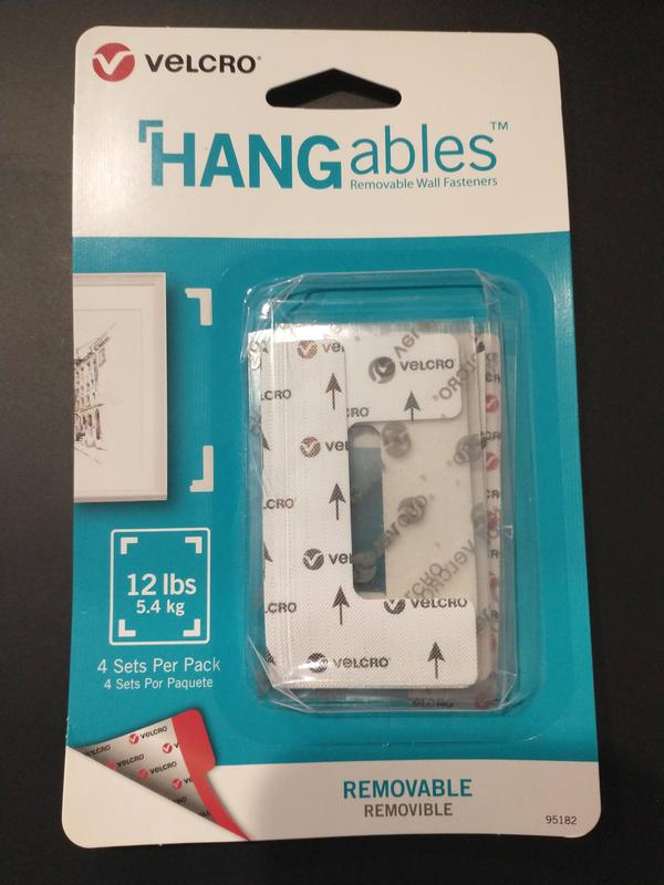 VELCRO Brand Hangables Removable Wall Fasteners 3 In. X 1-3/4 In ...