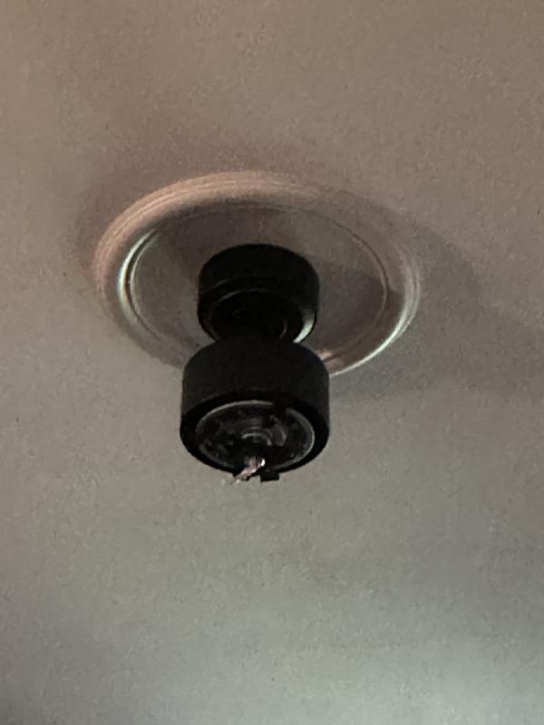SILJOY 44-In Black Ceiling Fan with LED Light Remote Control App ...