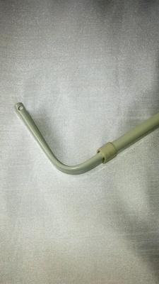 Kenney KN513 Single Curtain Rod 84 -120 White in the Curtain Rods ...