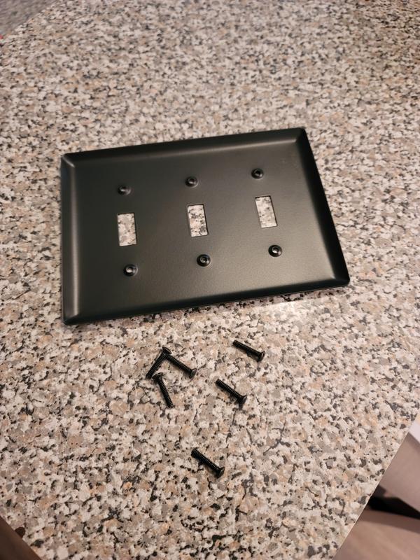 Shop allen + roth (4-Pack) Wall Plate at Lowes.com