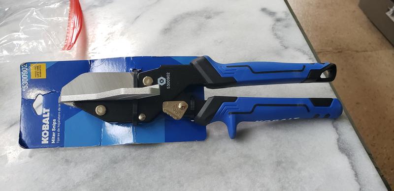 Kobalt Miter Stainless Steel Snips 54361 at Lowes.com