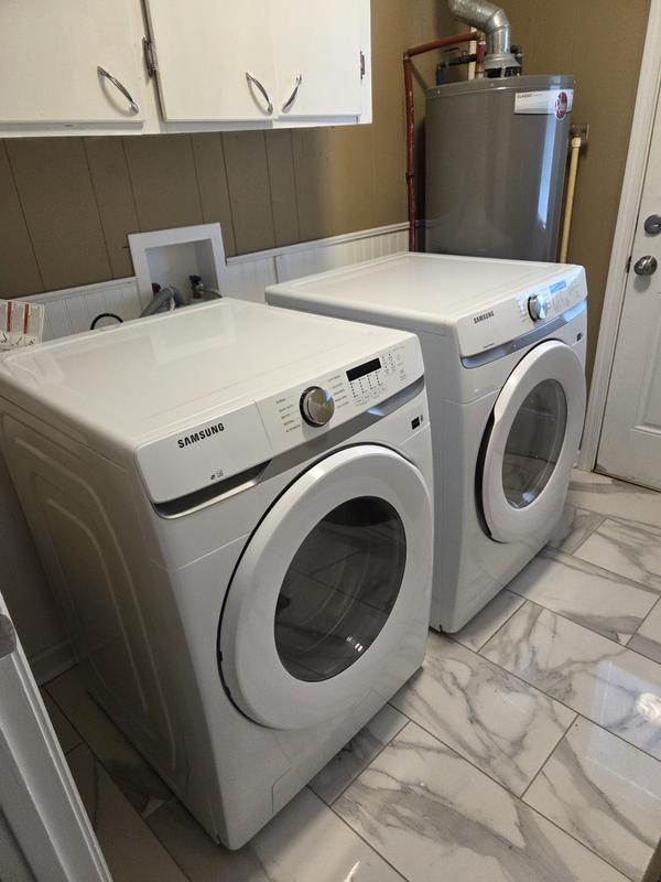 Samsung 7.5-cu ft Stackable Vented Electric Dryer ( Fingerprint ...