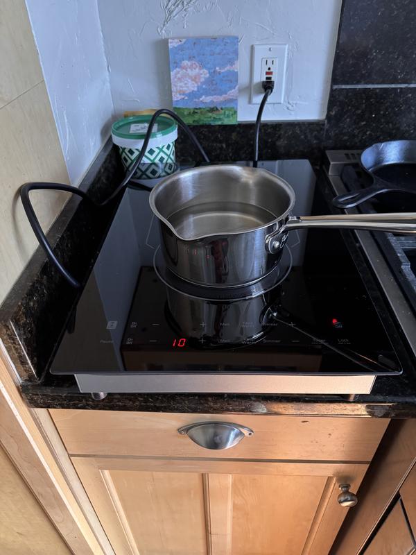 Empava 11-in Portable 1 Burner Black Induction Cooktop EMPV-11EC06 at ...