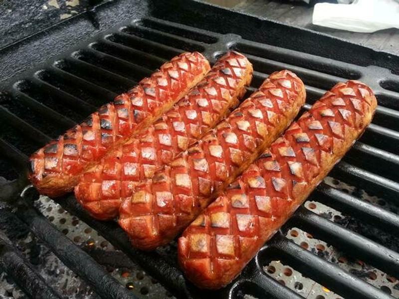 SLOTDOG Stainless Steel Hot Dog Slicing Tool at Lowes.com