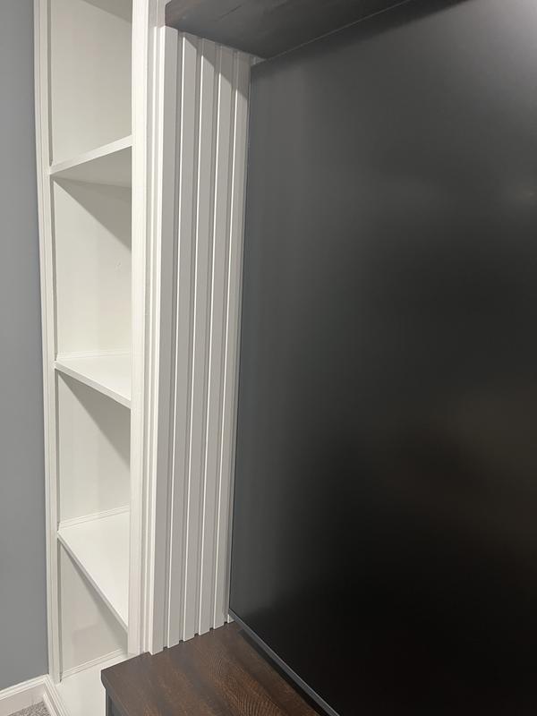 11/16-in x 4-3/4-in x 8-ft Finished Soft Touch Black MDF Tongue and ...