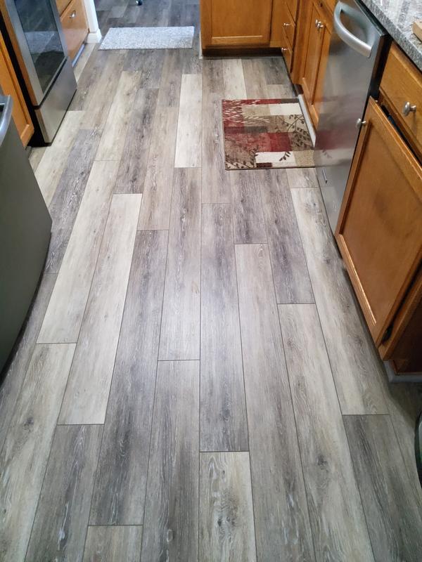 SMARTCORE By COREtec Floors Chaparral Oak Brown 12-mil x 6-in W x 48-in ...