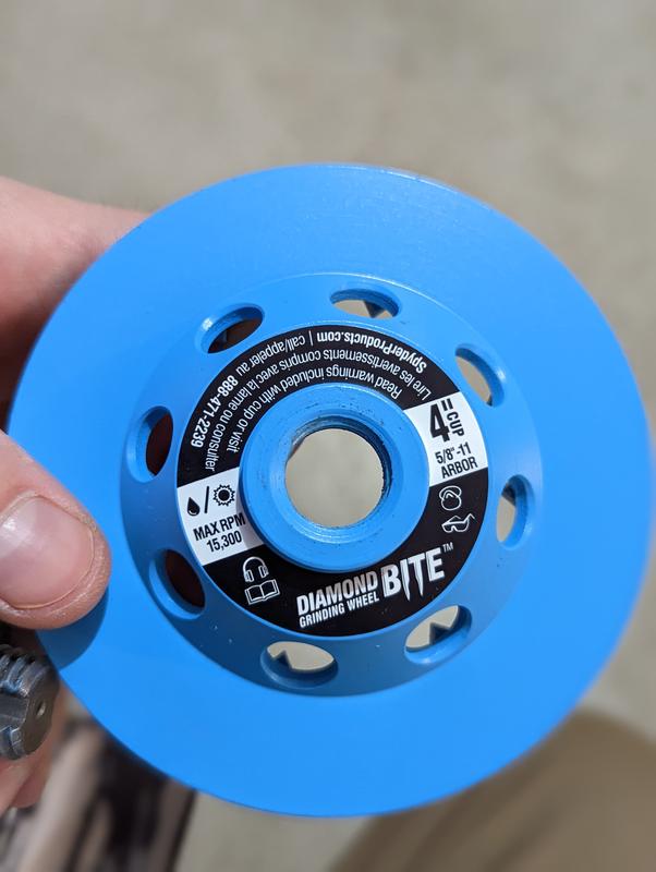 Spyder Diamond Bite 4-in Diamond Cup Wheel 14131 at Lowes.com
