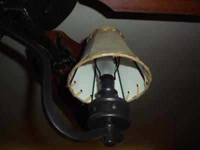 Hunter Adirondack II 52-in Brittany Bronze with Distressed Cherry ...