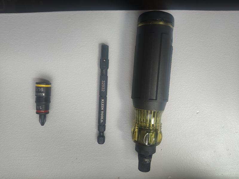 Klein Tools KNECT 16-in-1 Impact Rated Hybrid Screwdriver / Nut Driver ...