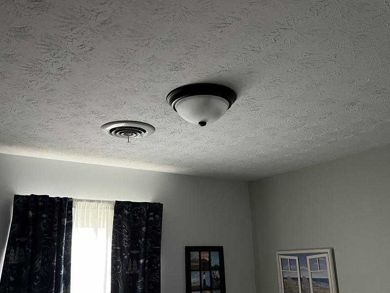 Project Source 2-Light 13-in Matte Black Led, Flush Mount Light 43284 ...