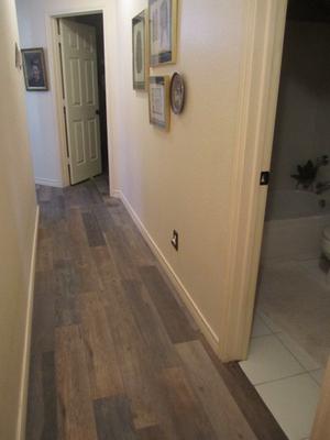 Style Selections Kaden Reclaimed 6-in x 36-in Glazed Porcelain Wood ...