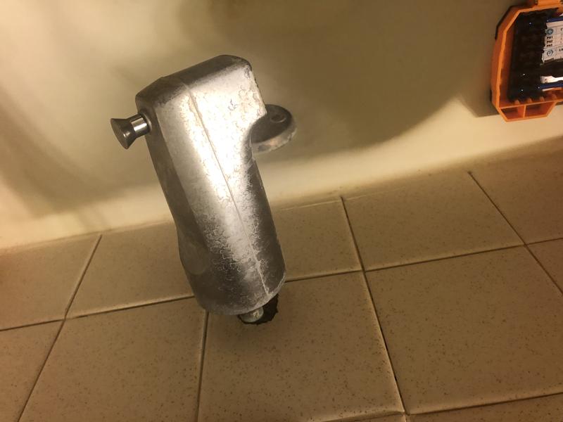 Allen and Roth Candace Matte Black 1 Handle Single Function Round ...