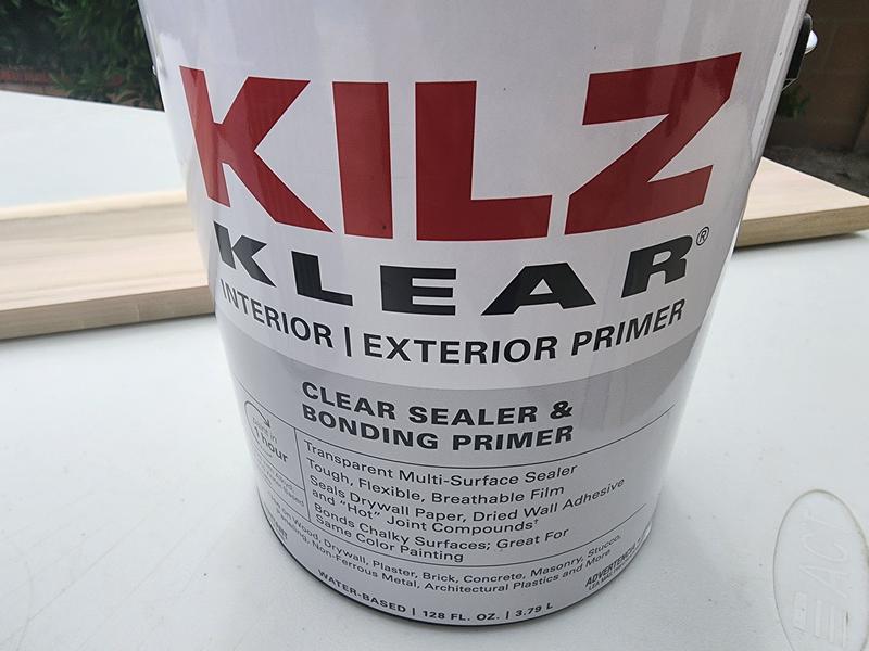 KILZ Klear Interior/Exterior Multi-purpose Water-based Wall and Ceiling ...