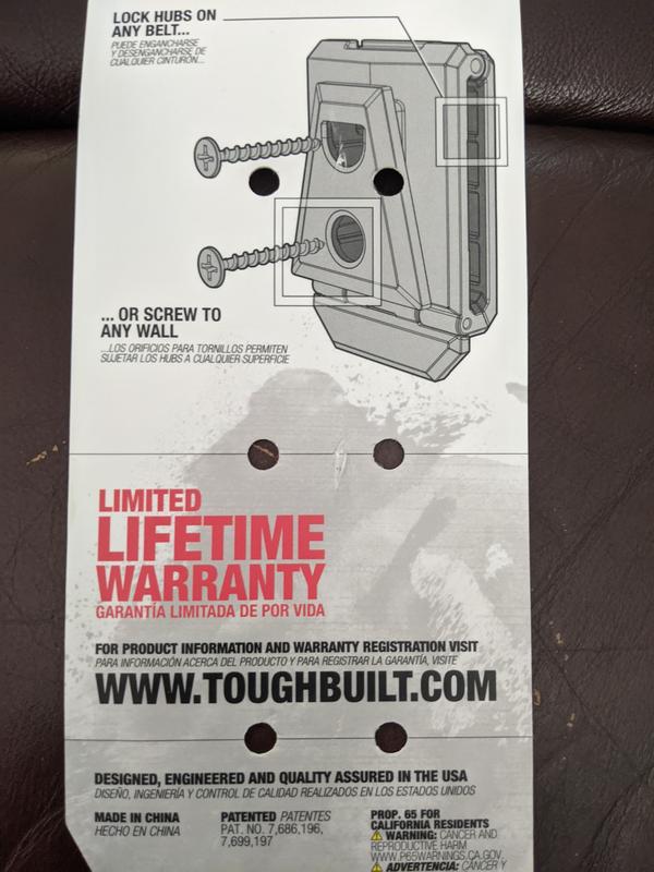 TOUGHBUILT 2-in Black Clip Hub Pin/Clip (3-Pack) TBL-CT-150 at Lowes.com