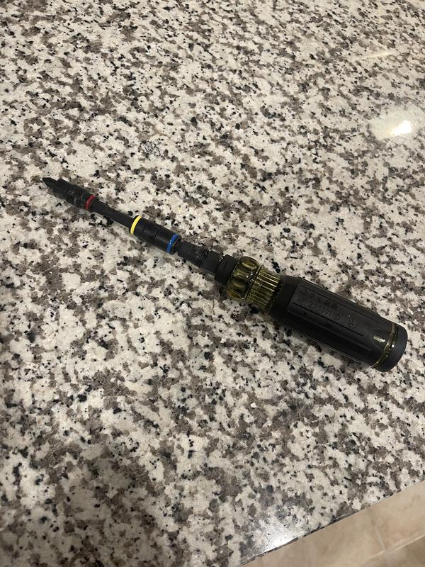 Klein Tools KNECT 17-in-1 Impact-Rated Hybrid Screwdriver / Nut Driver ...