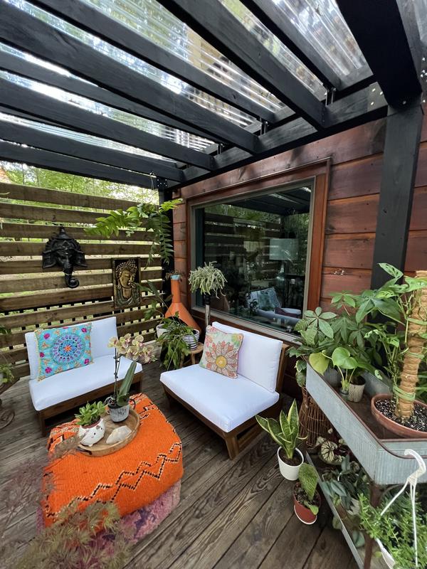 AmeriLux International CoverLite 2.16-ft x 12-ft Corrugated Clear ...