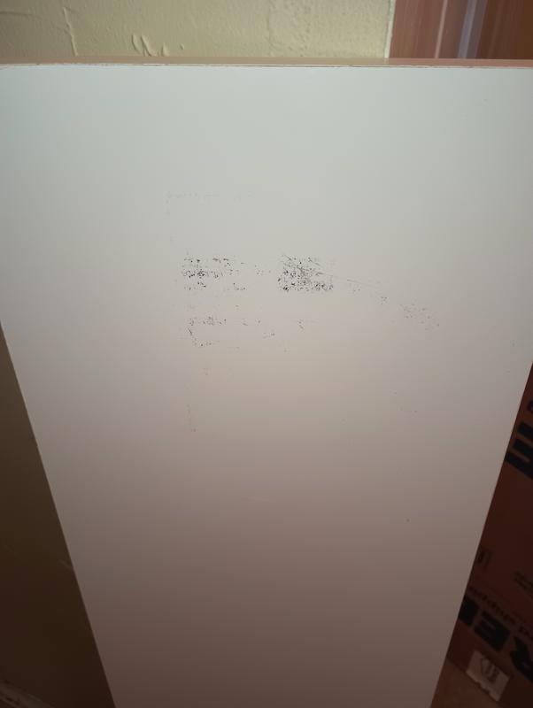 Rubbermaid 23.8-in L x 7.8-in D x 0.625-in H White Rectangular Shelf ...