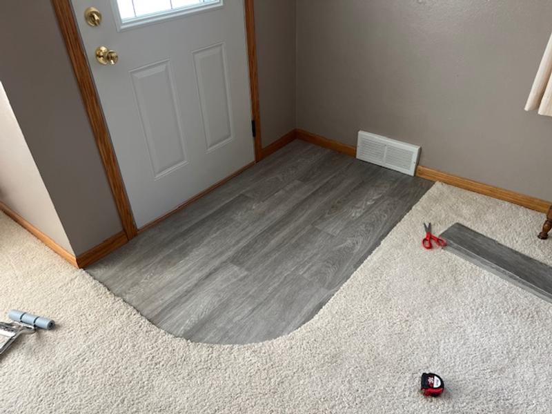 Armstrong Flooring (Sample) RenoVantage Pro Honeycomb Brown Wood Look ...