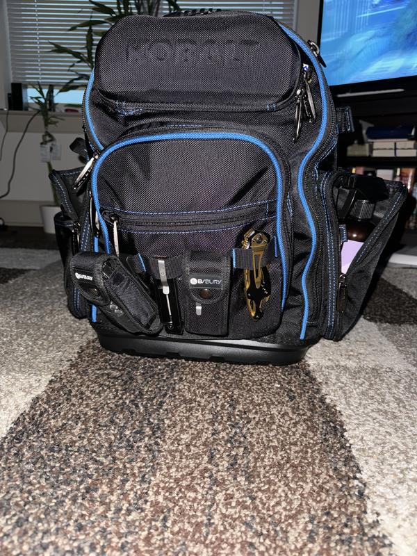 Kobalt Blue Polyester 18-in Zippered Backpack KB-66D at Lowes.com