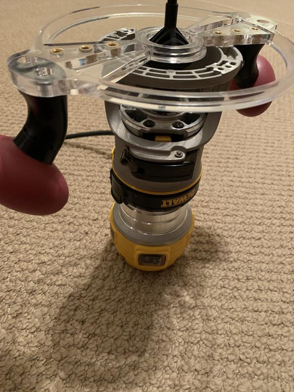 Milescraft CompactSubBase - Universal Router Sub Base with Soft Grip ...