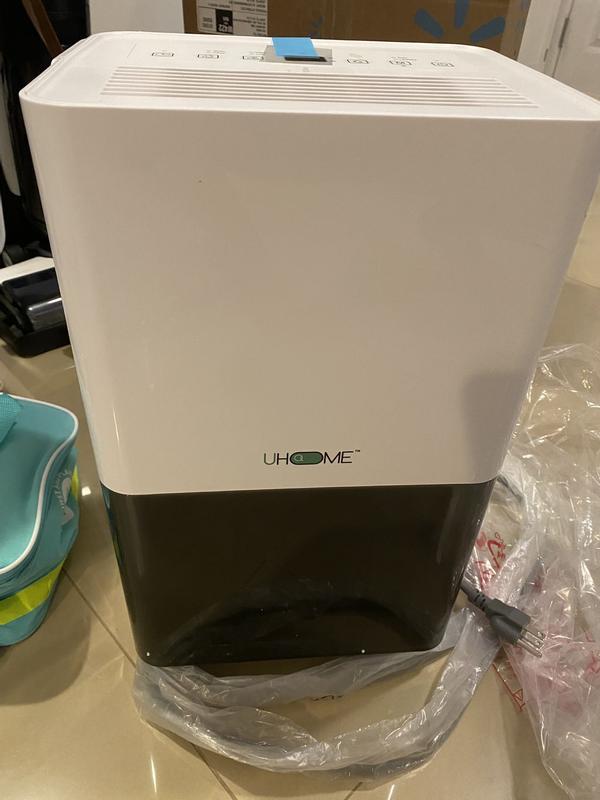 Elexnux 0.45-Gallon 30 -Pint 2 -Speed Dehumidifier (For Rooms 1001 ...