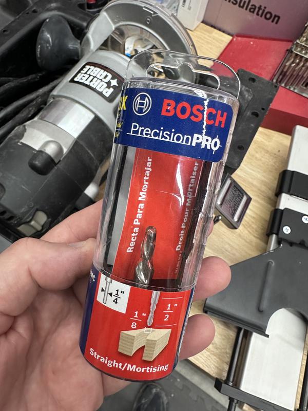 Bosch 1/8-in Carbide-Tipped Downcut Spiral Router Bit 85900MC at Lowes.com