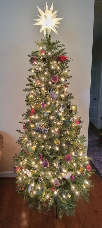National Tree Company 9-ft Slim Artificial Christmas Tree DUSLH1-90 at ...