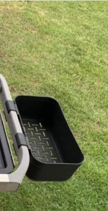 Weber Works Snap-On Condiment Holder Plastic Grill caddy in the ...