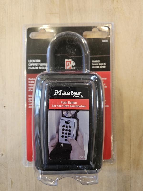 Master Lock Push Button Lock Box 5422DHCLWSFLR/8 at Lowes.com