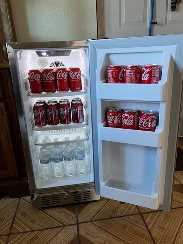 Titan 24-in W 132 -Can Capacity Dual 24" 304-grade Stainless Built-in ...