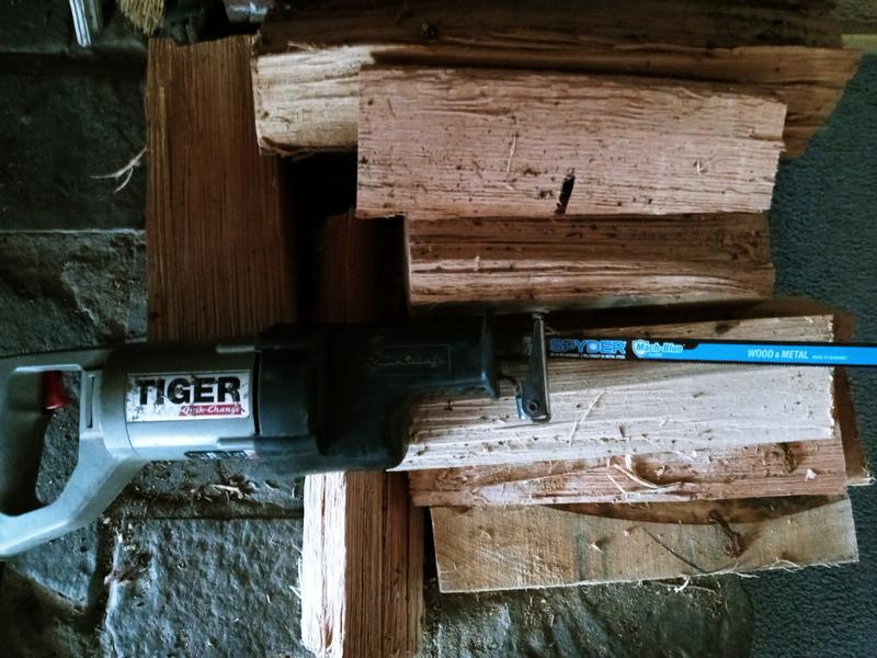 Spyder Mach-Blue Bi-metal 12-in 10/14 Tpi Wood/Metal Cutting ...