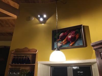 allen + roth Sparta 7.8-in 3 -Light Gunmetal dimmable LED Transitional ...