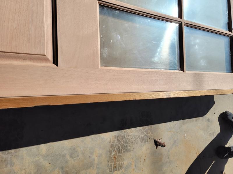 Greatview Doors 30-in x 80-in x 4-9/16-in Wood 3/4 lite Left-hand ...