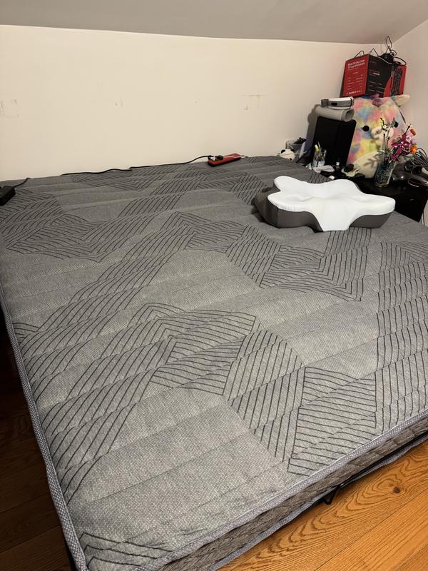 Ifluous 12-in Medium Twin Hybrid Memory Foam/Coil Blend Mattress in a ...