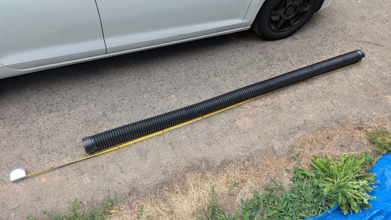 FLEX Drain by Amerimax 4-in x 8-ft Corrugated Perforated Pipe 54022 at ...