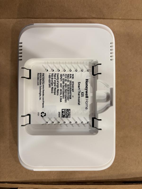 Honeywell Home White Smart Compatible Thermostat with Wi-Fi ...