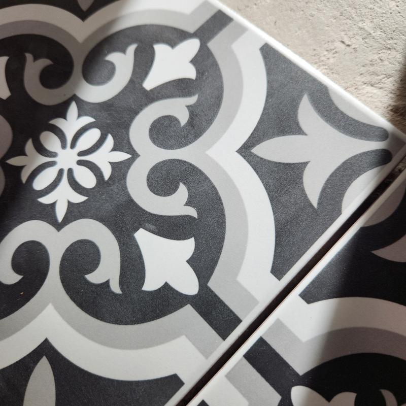 Affinity Tile Braga Classic Ii 8-in x 8-in Satin Ceramic Encaustic ...