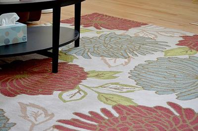allen + roth Willowton 5 X 8 (ft) Wool Multicolor/Normal Indoor Floral ...