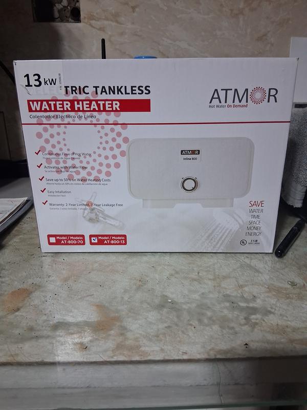 Atmor 800 120-Volt 3.5-kW 0.5-GPM Point Of Use Tankless Electric Water ...