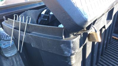 CONTICO 53-Gallon (s) Black Storage Trunk at Lowes.com