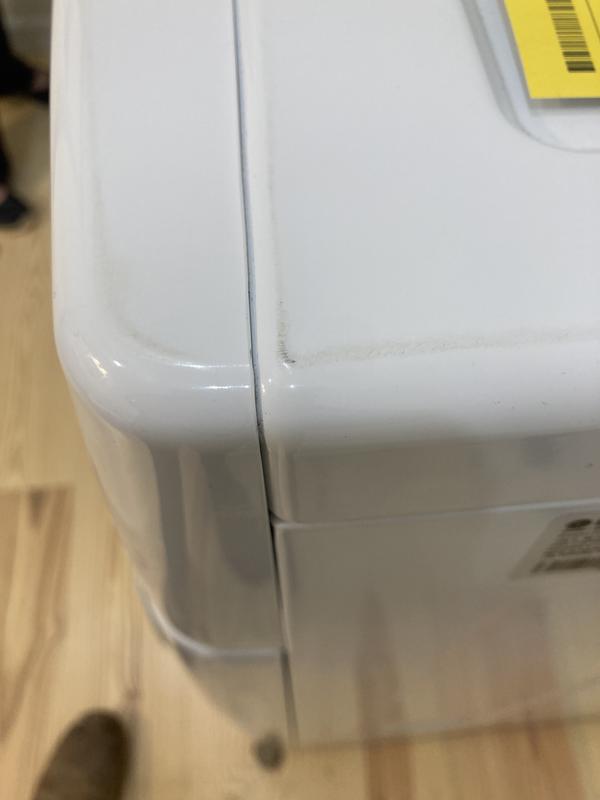 LG 7.4-cu ft Stackable Vented Electric Dryer (Matte Black) ENERGY STAR ...
