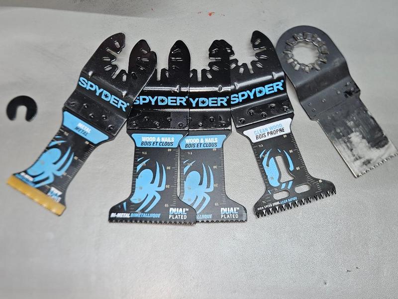 Spyder 5-Pack Bi-metal Oscillating Tool Blade 70000 at Lowes.com