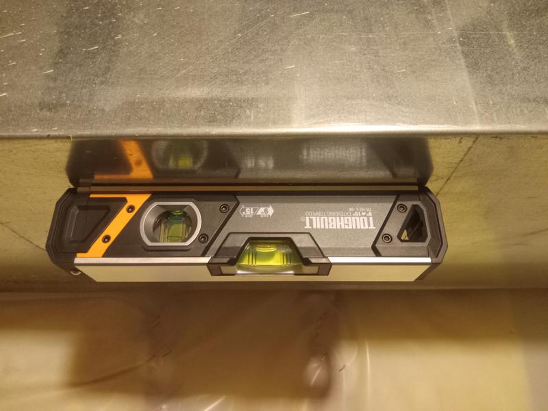 TOUGHBUILT Aluminum 15-in 2 Vial Box Beam Level TB-H2-L-9X at Lowes.com