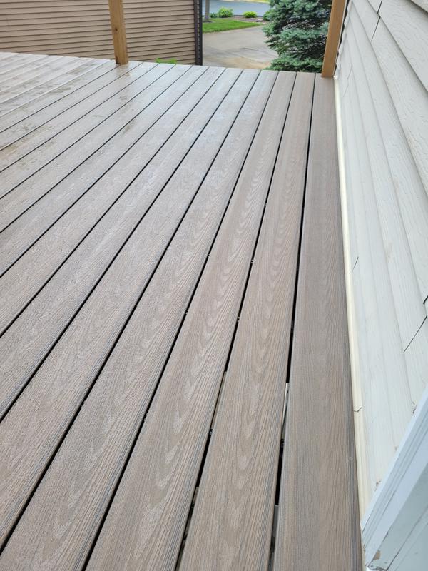 Deckorators Venture 1-in x 6-in x 20-ft Sandbar Grooved Composite Deck ...