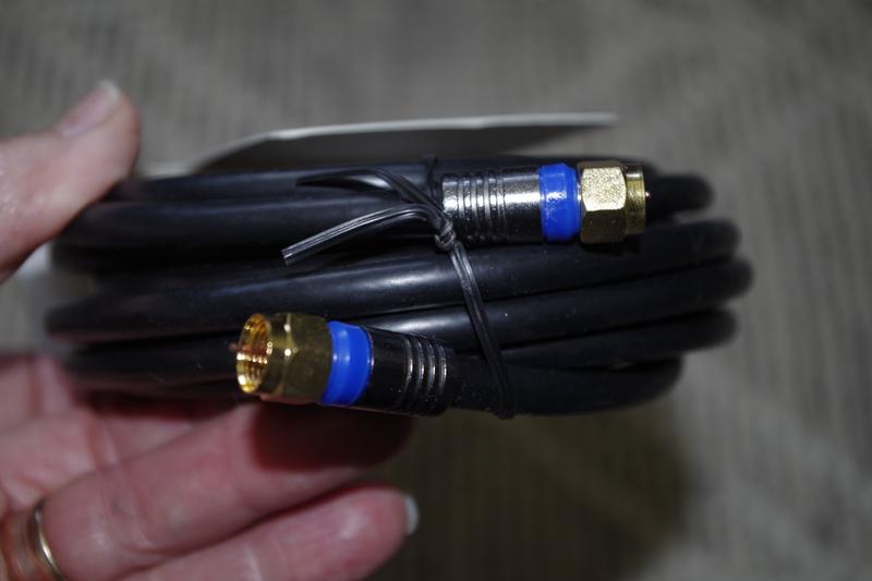 Utilitech 15-ft Rg6 Black Coaxial Cable 67068-T1 at Lowes.com