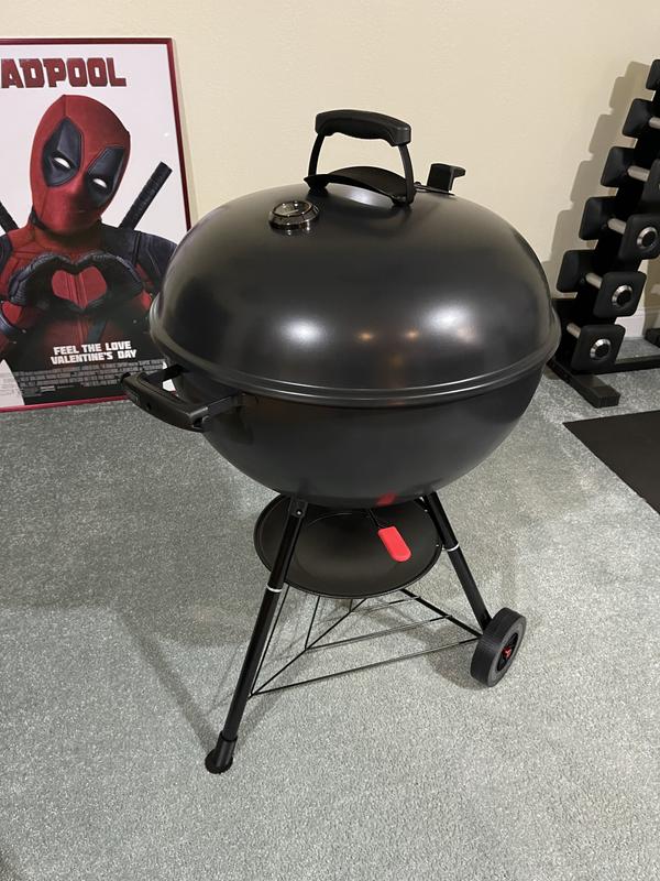Shop Weber Weber Stealth Original Kettle 22-in Charcoal Grill Bundle at ...