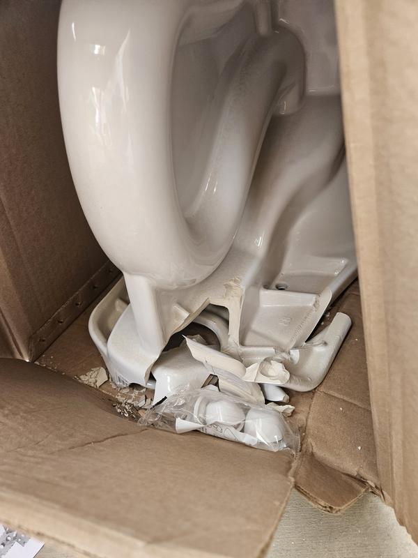 American Standard Colony 3 White Round Standard Height 2-piece Toilet ...
