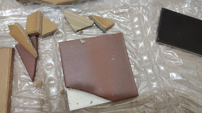 Affinity Tile (Sample) Quarry Flame Brown 6-in x 6-in Matte Ceramic ...